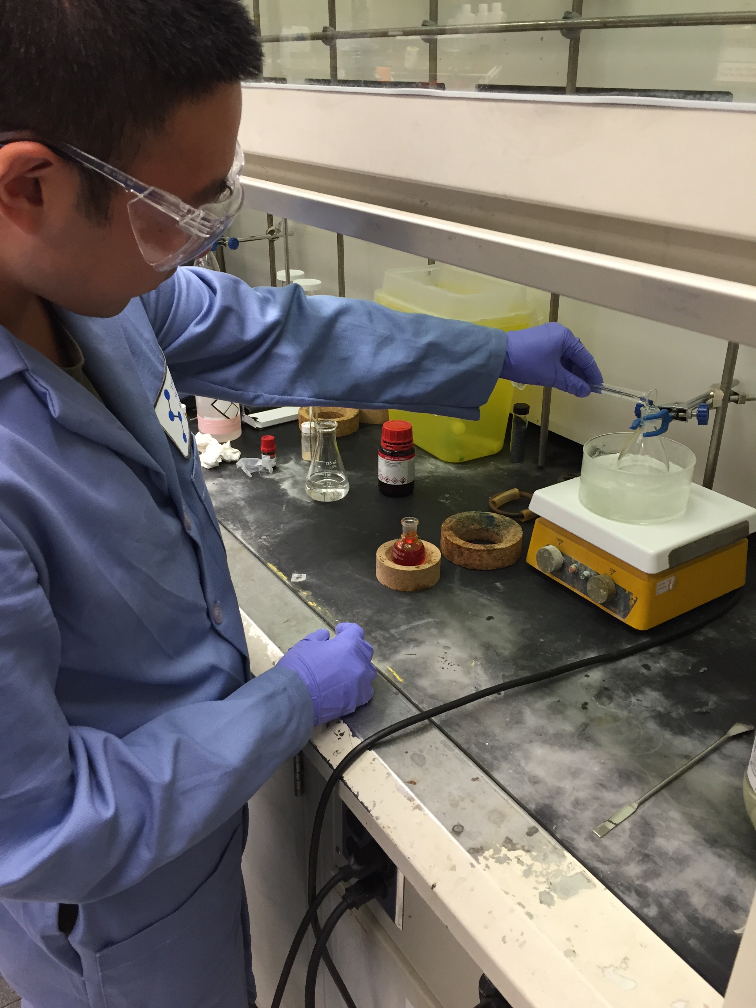 Mingyu Joins the Engle Lab! – Molecular Complexity through Catalysis