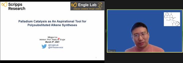 Congratulations Dr. Mingyu Liu! – Molecular Complexity through Catalysis